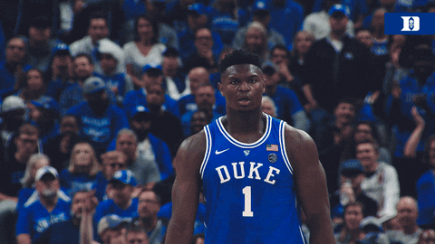 College Basketball Zion GIF by Duke Men's Basketball - Find & Share on ...