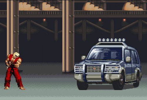 Street Fighter Car GIFs - Get the best GIF on GIPHY