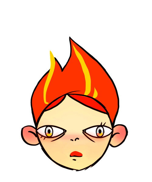 Angry Fire Sticker by Fymsa for iOS & Android | GIPHY