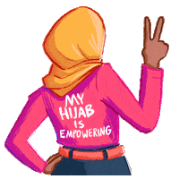 6 Stickers for Muslim Women's Day by Hello All | GIPHY