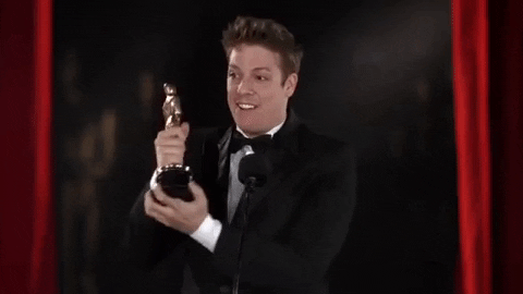 Gif Animado Emocionado