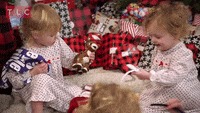 Excited Kid Christmas Gif