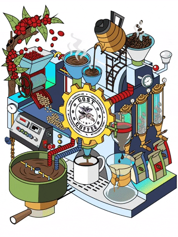 Gost Coffee Roasters GIF - Find & Share on GIPHY