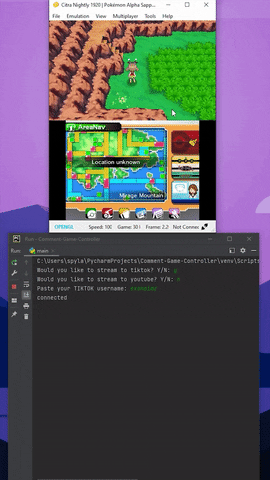 GitHub - maddox05/Comment-Game-Controller: Plays games from user ...