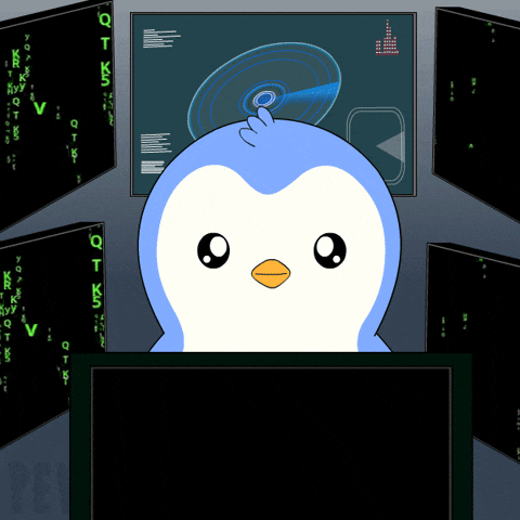 Coding Artificial Intelligence GIF by Pudgy Penguins - Find & Share on GIPHY