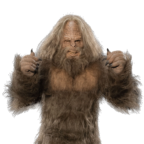 Happy Sasquatch Sticker by Jack Link's Jerky for iOS & Android | GIPHY