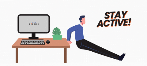 Working Out Get To Work GIF by Everise - Find & Share on GIPHY