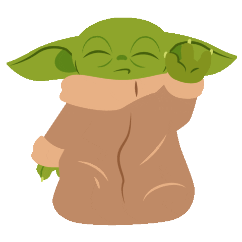 Baby Yoda Wave Stickers - Find & Share on GIPHY