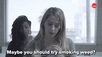 smoke smoking GIF by Jaira Burns