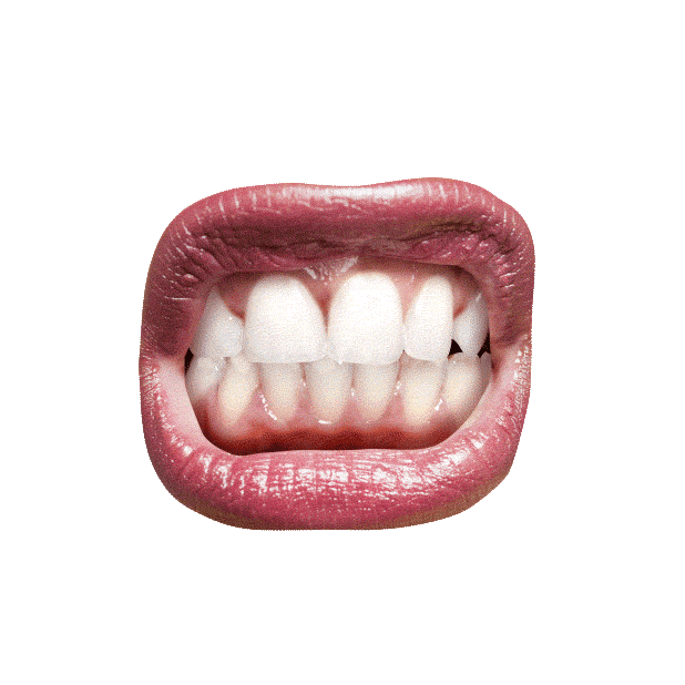 Teeth Grit Stickers - Find & Share on GIPHY