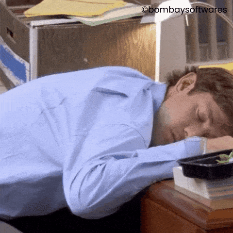 Pass Out Sleep Gif