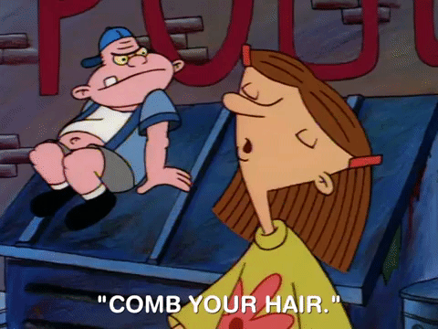Combing-your-hair GIFs - Get the best GIF on GIPHY