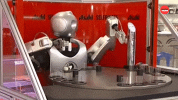 Robot Gif Art GIF by Sholim