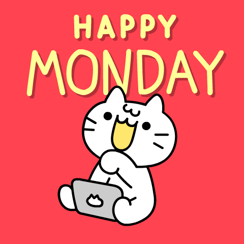 Working Hard White Cat GIF by Mikitti - Find & Share on GIPHY