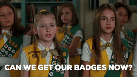 Book Of Badges GIFs - Find & Share on GIPHY