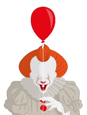 It Clown Balloon Stickers - Find & Share on GIPHY