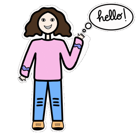 Hello Sticker for iOS & Android | GIPHY