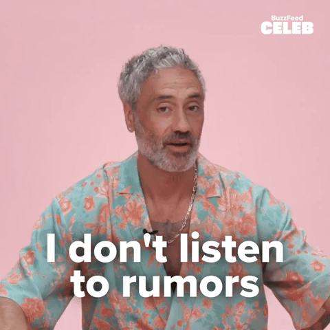 Dont Listen To Rumors Clips - Find & Share on GIPHY