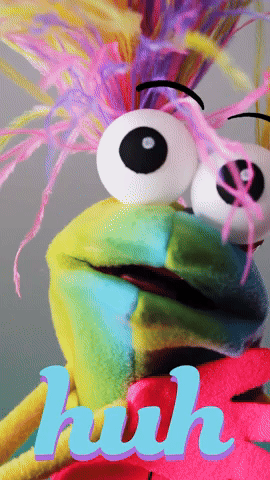 Sock Puppet Waving GIF by Hazelnut Blvd