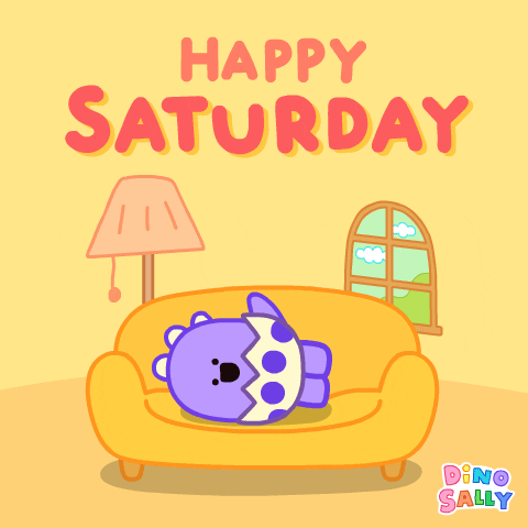 Happy Good Morning GIF by DINOSALLY