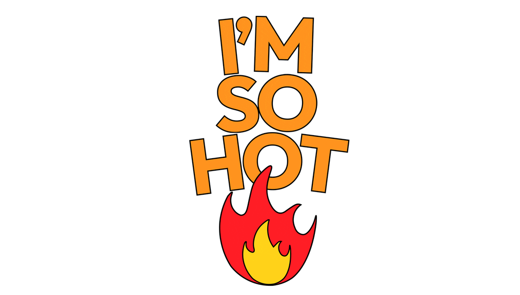 I Am So Hot Stickers - Find & Share on GIPHY