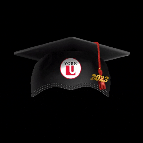 Grad Convocation GIF by York University - Find & Share on GIPHY