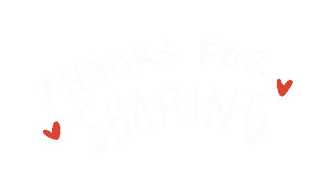 Thanks For Sharing Sticker for iOS & Android | GIPHY