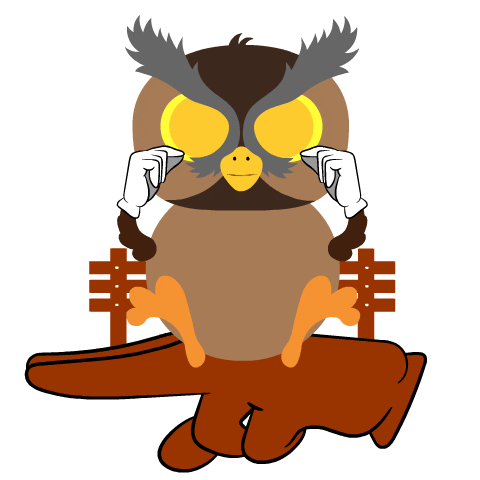 Shocked Owl Stickers - Find & Share on GIPHY