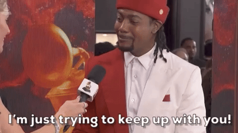 Trying To Keep Up With You - GIPHY Clips