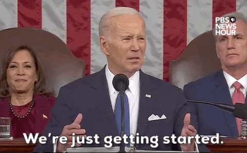 Joe Biden GIF by PBS NewsHour - Find & Share on GIPHY