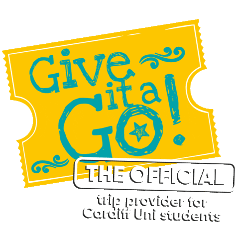 Give It A Go Sticker by Cardiff Students - Find & Share on GIPHY