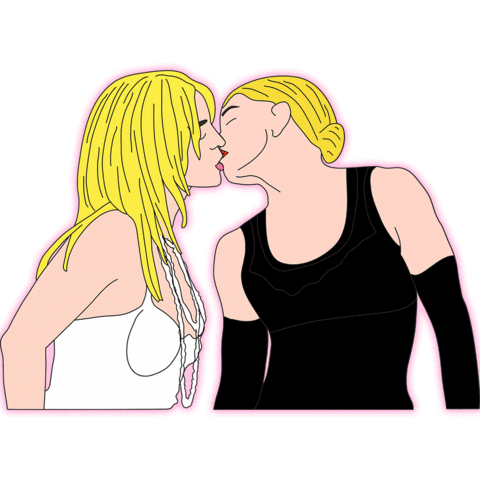 Britney Kiss Stickers - Find & Share on GIPHY