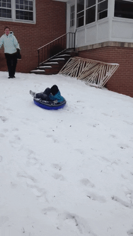 Sledding Crash GIFs - Find & Share on GIPHY