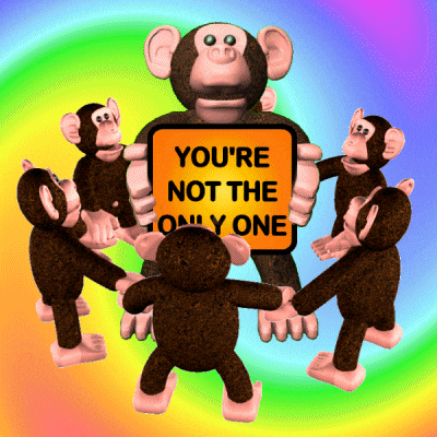 I Love Rainbow Monkeys I Love Sharing GIFs - Find & Share on GIPHY