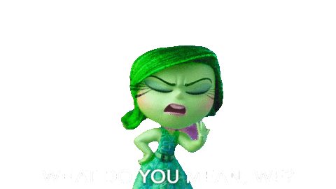 Inside Out What Sticker by Disney Pixar for iOS & Android | GIPHY