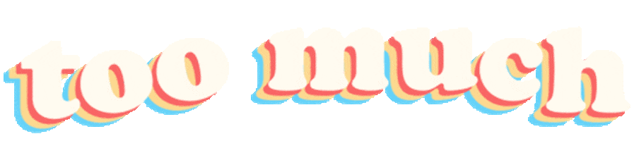 Too Much Text Sticker for iOS & Android | GIPHY