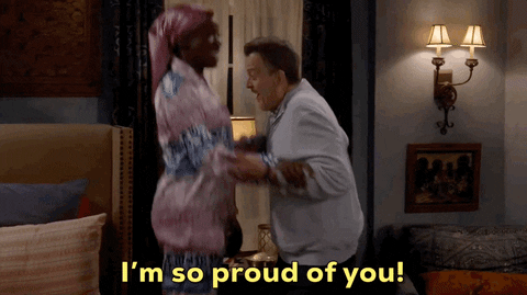 Happy Proud Of You GIF by CBS - Find & Share on GIPHY
