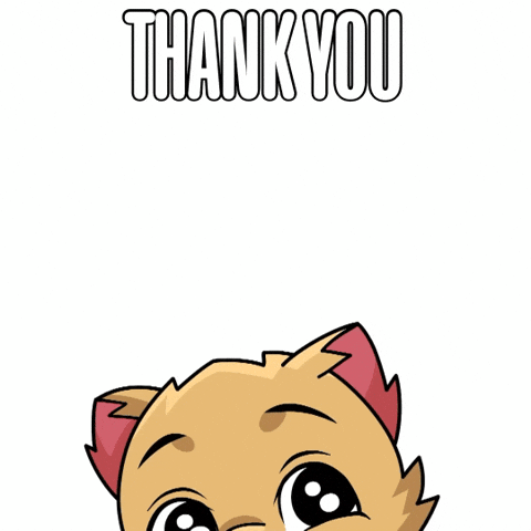 Thank U GIF by Kabu - Find & Share on GIPHY