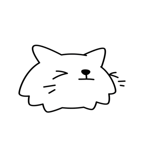 Tired Cats Sticker by doodles for iOS & Android | GIPHY