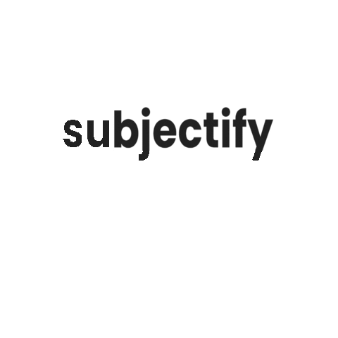 Subjectify Sticker by The Shame of Life - Find & Share on GIPHY