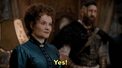 Happy Rebecca Wisocky GIF by CBS - Find & Share on GIPHY