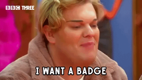 I Want A Badge GIFs - Find & Share on GIPHY