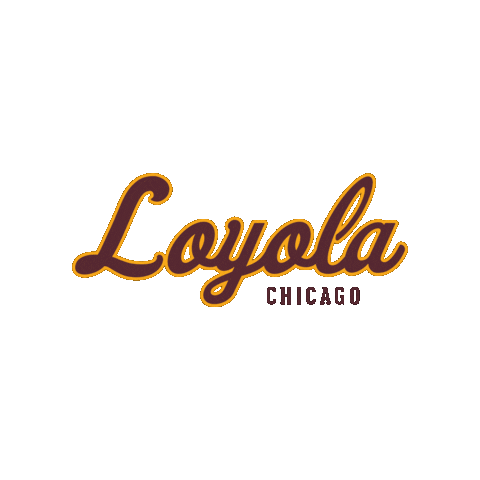 Loyola Chicago Sticker by LoyolaRamblers for iOS & Android | GIPHY