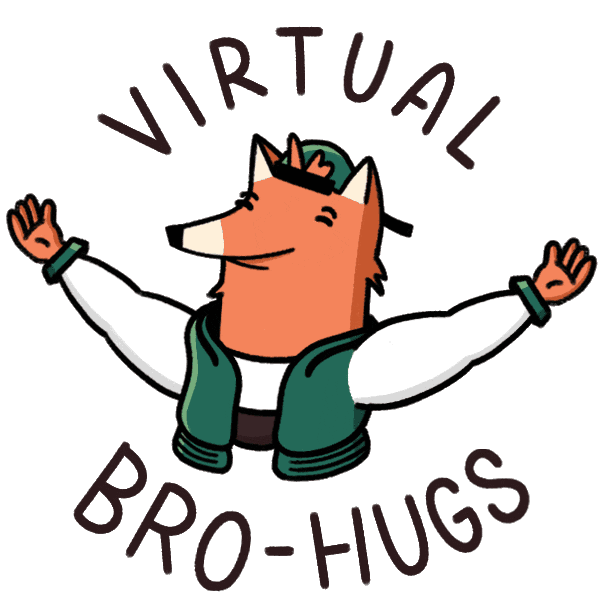 Bros Hug Stickers - Find & Share on GIPHY