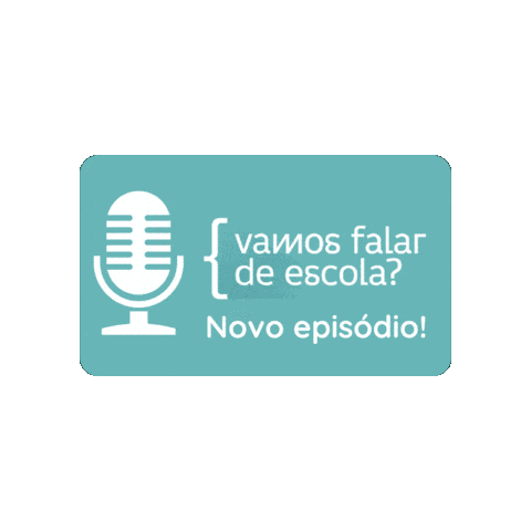 Podcast Escola Sticker by Instituto iungo - Find & Share on GIPHY