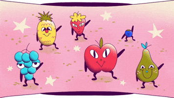 Apple Running GIF by Sarah Matuszewski