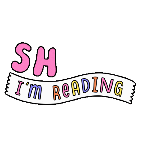 Lettering Read Sticker by Josie for iOS & Android | GIPHY