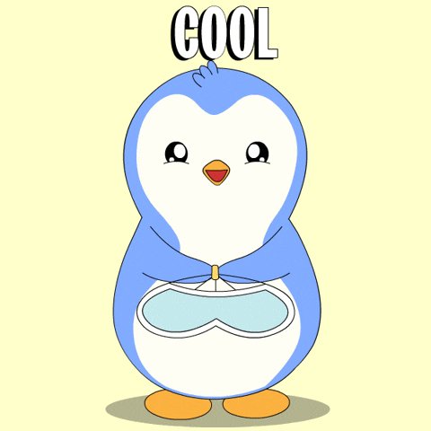 Penguin Cool Down GIF by Pudgy Penguins - Find & Share on GIPHY
