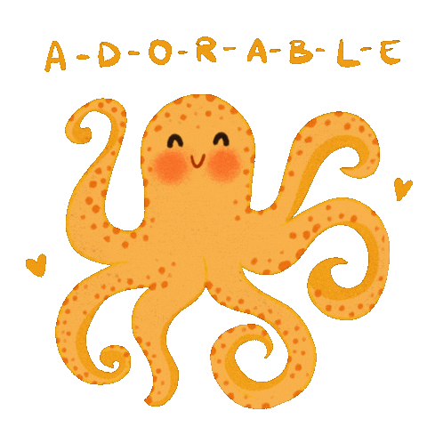 Cute Octopus Stickers - Find & Share on GIPHY