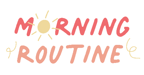 Sun Morning Routine Sticker by La Belle Boucle for iOS & Android | GIPHY